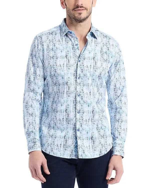 Robert Graham Alahmar Abstract Pattern Shirt