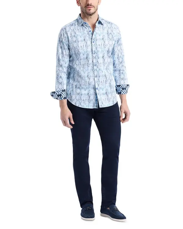 Robert Graham Alahmar Abstract Pattern Shirt