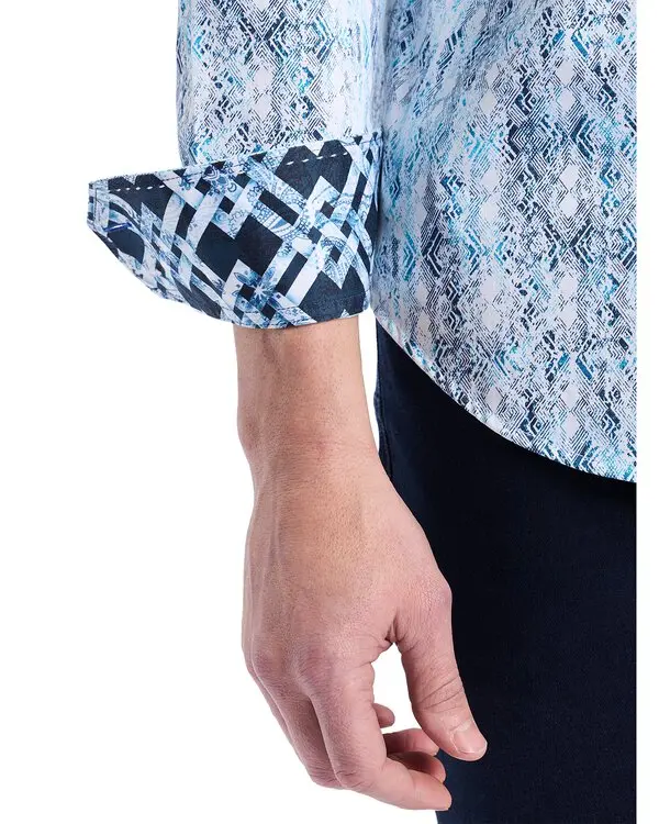 Robert Graham Alahmar Abstract Pattern Shirt