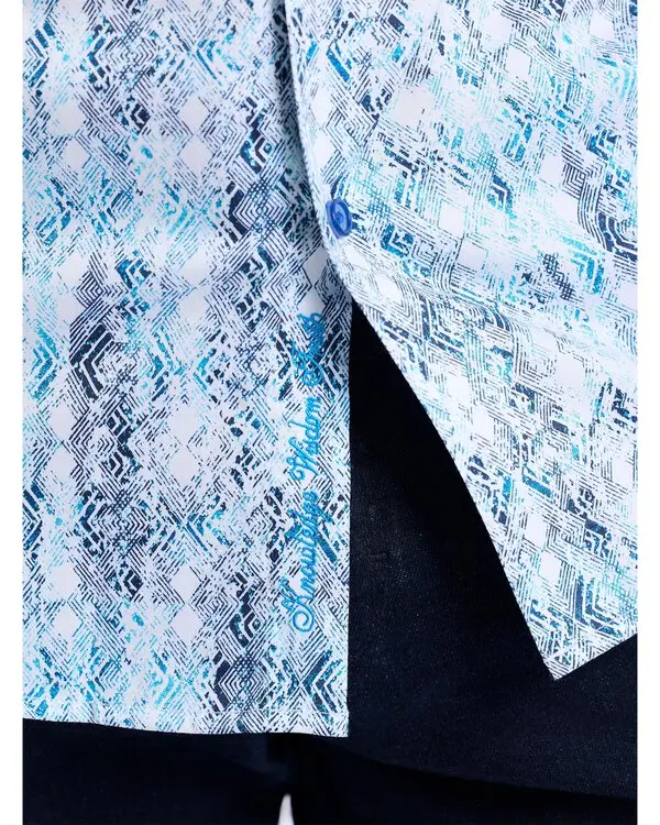 Robert Graham Alahmar Abstract Pattern Shirt