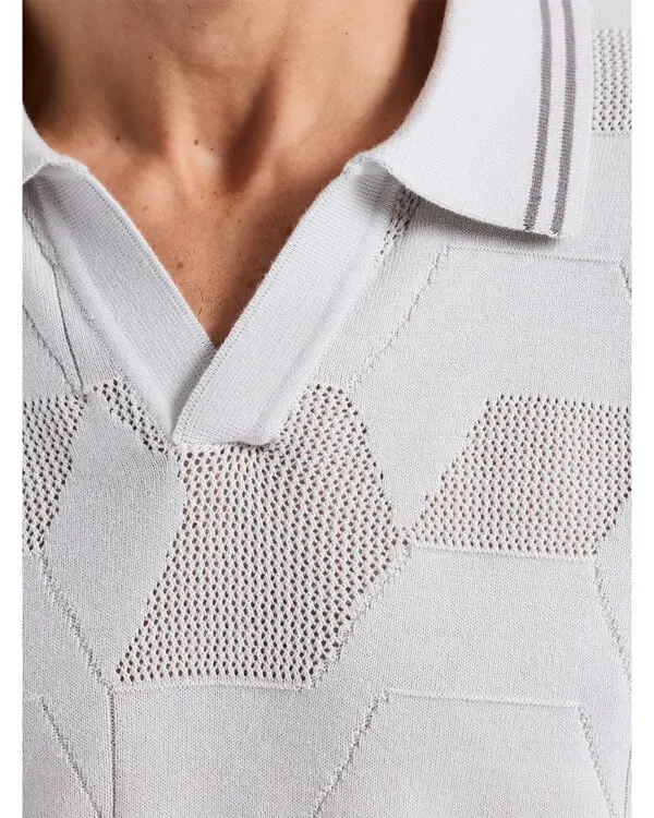 Robert Graham Marcross Relaxed Fit Polo Sweater