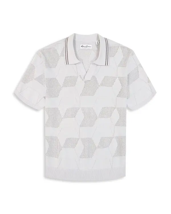 Robert Graham Marcross Relaxed Fit Polo Sweater