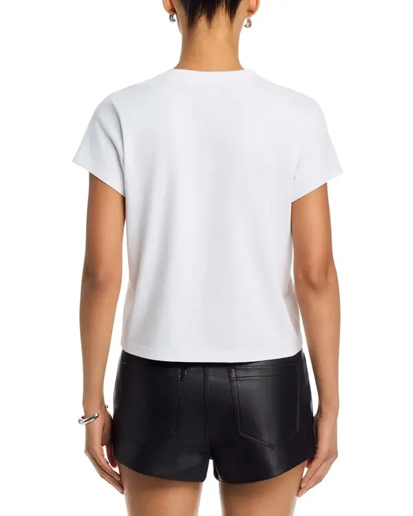 Alexander Wang Shrunken Short Sleeve Tee