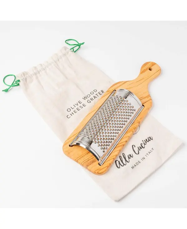 VERVE CULTURE Olivewood Flat Grater