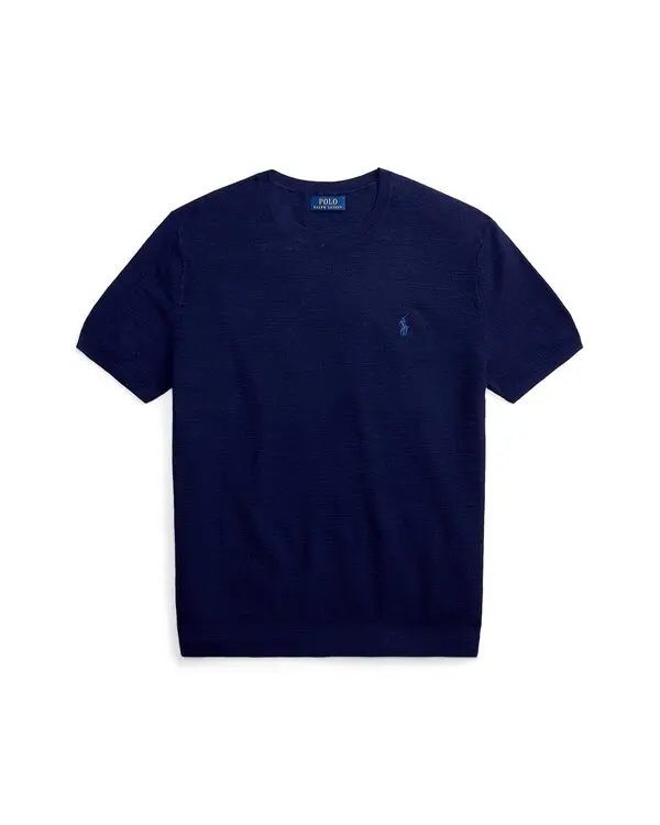 Polo Ralph Lauren Textured Knit Short Sleeve Sweater