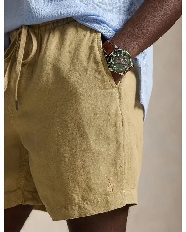 Polo Ralph Lauren Classic Fit 6" Linen Shorts