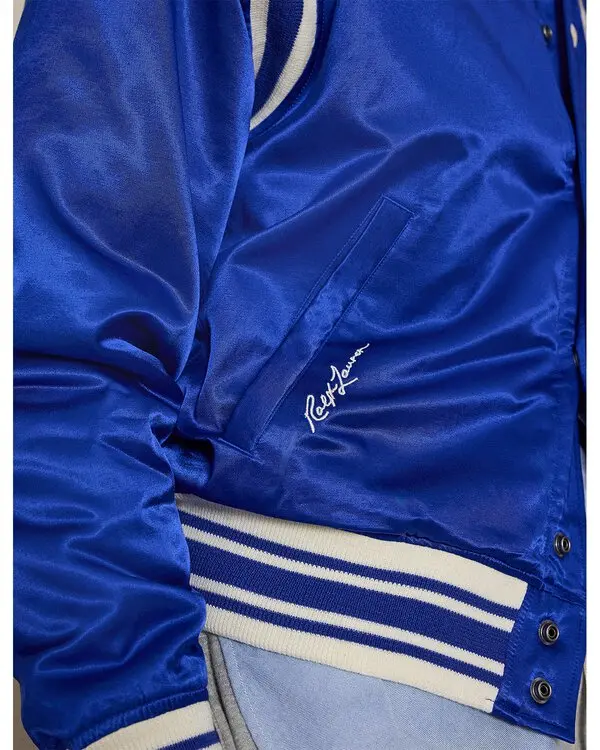 Polo Ralph Lauren Los Angeles Dodgers Varsity Jacket - Blue