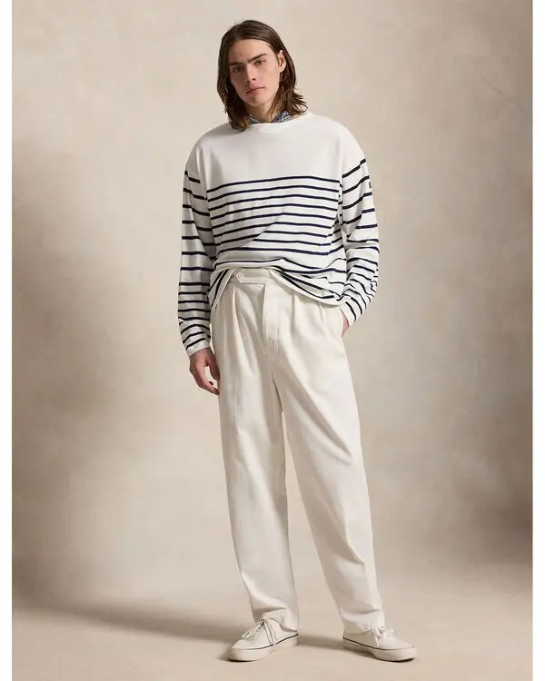 Polo Ralph Lauren Relaxed Fit Stripe Jersey Sweater