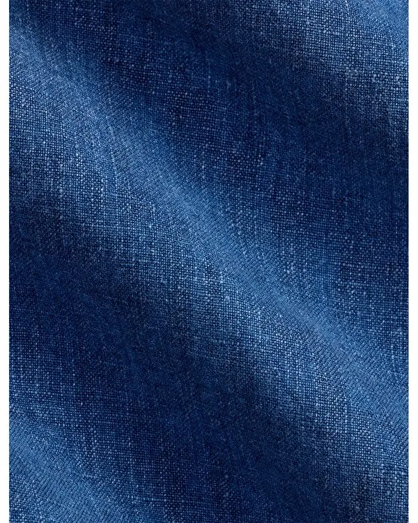 Polo Ralph Lauren Classic Fit Indigo Linen Workshirt