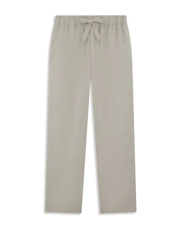 Frescobol Carioca Luan Tropical Wool Lounge Trousers - Sand