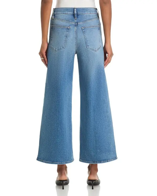 FRAME Le Pixie Slim Palazzo Jeans - Gossamer