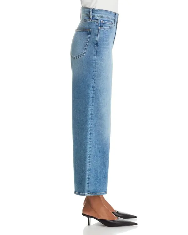 FRAME Le Pixie Slim Palazzo Jeans - Gossamer
