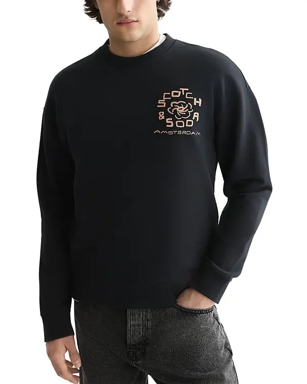 Scotch & Soda Artwork Relaxed Fit Sweatshirt