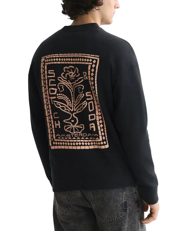 Scotch & Soda Artwork Relaxed Fit Sweatshirt