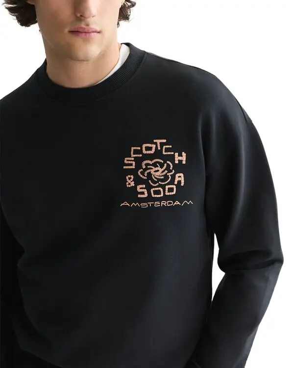 Scotch & Soda Artwork Relaxed Fit Sweatshirt
