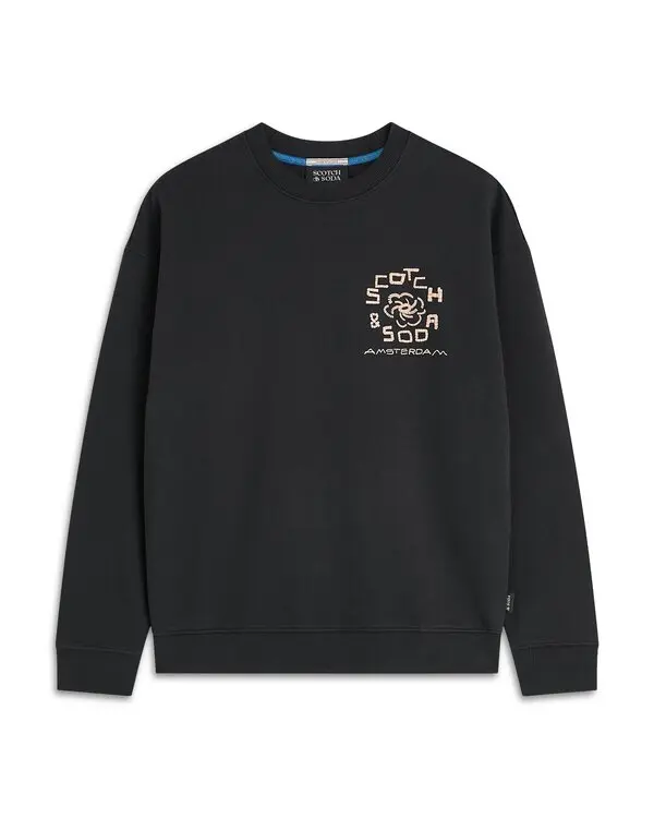 Scotch & Soda Artwork Relaxed Fit Sweatshirt