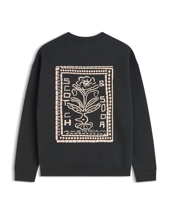 Scotch & Soda Artwork Relaxed Fit Sweatshirt