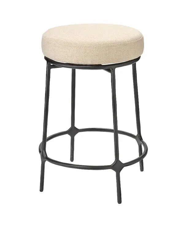 JAMIE YOUNG CO. Asteria Iron Counter Stool - Beige