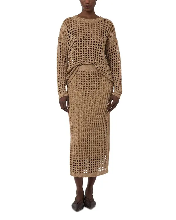 Max Mara Mxpgeo Skirt - Desert