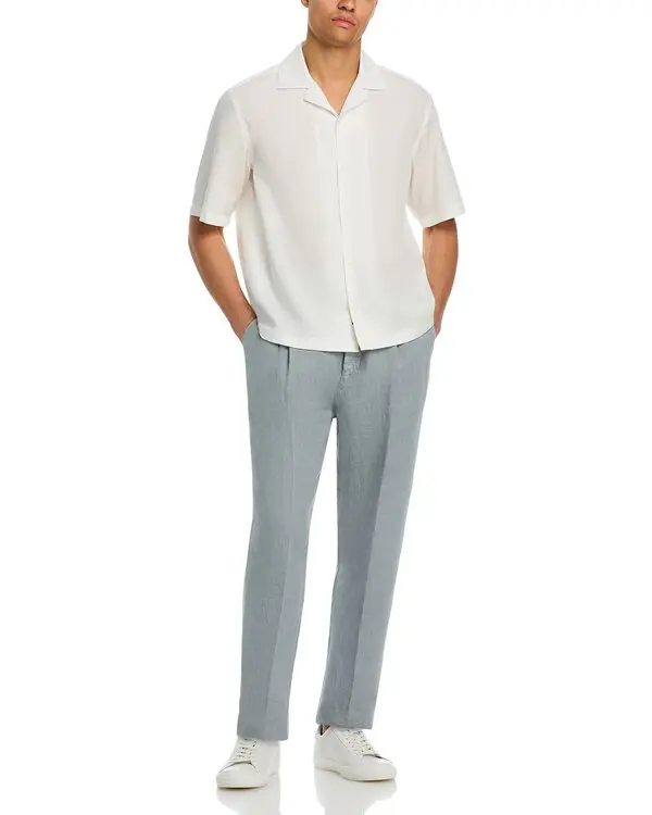 BOSS X Beckham H Cesar Camp Collar Button Down Shirt
