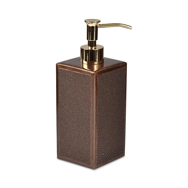 MIKE & ALLY Faux Pump - Shagreen Bronze