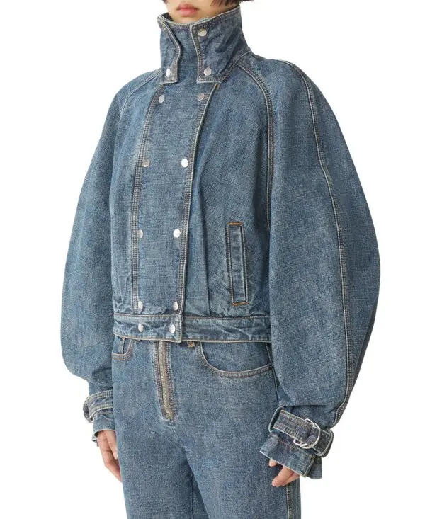 LANVIN Short Denim Jacket