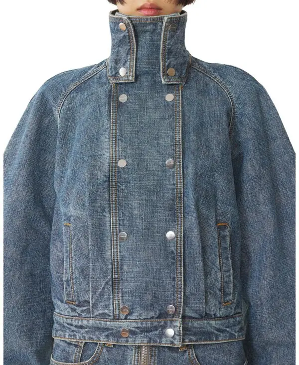 LANVIN Short Denim Jacket