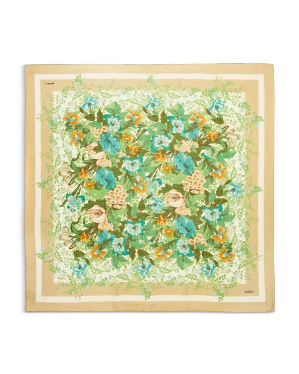 Valentino Garavani Wool & Cashmere Floral Shawl