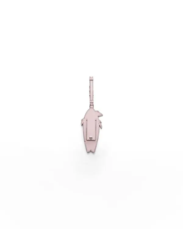 Prada Saffiano And Ayers Leather Tag