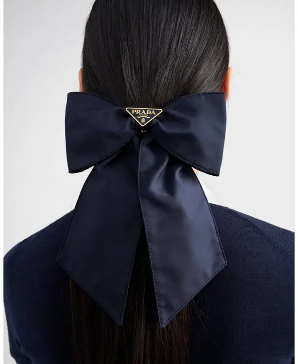 Prada Re-nylon Hair Clip - Blue