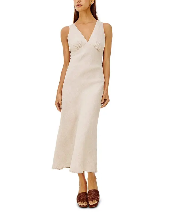 Rails Avianna Sleeveless Midi Dress - Heathered Flax