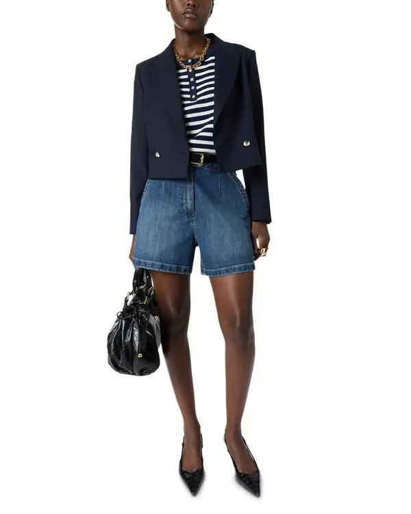 Gerard Darel Adelia Denim Shorts