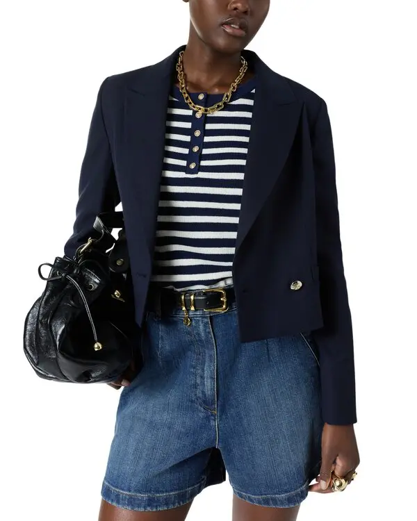 Gerard Darel Adelia Denim Shorts