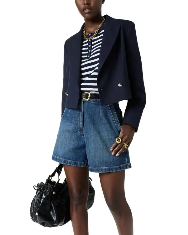 Gerard Darel Adelia Denim Shorts