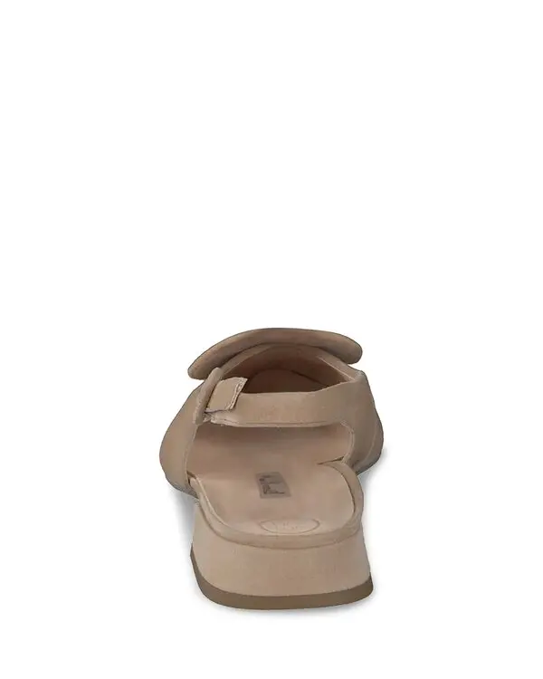 Paul Green Viola Slingback Flats - Dakar Suede