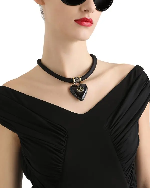 Dolce & Gabbana Crepe Organza Midi Dress