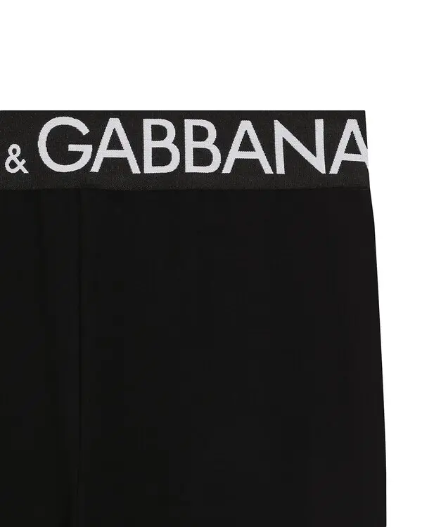 Dolce & Gabbana Logo Waistband Jersey Leggings