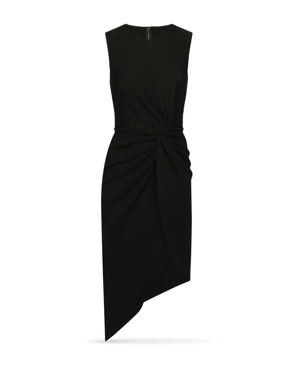 Dolce & Gabbana Milano Rib Jersey Midi Dress