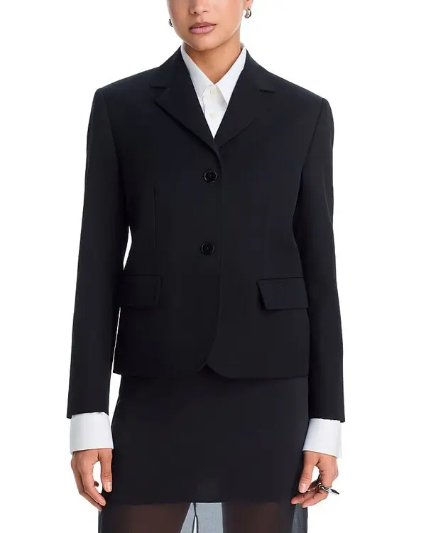 JIL SANDER Slim Cropped Blazer