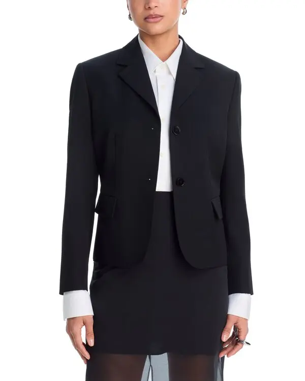 JIL SANDER Slim Cropped Blazer