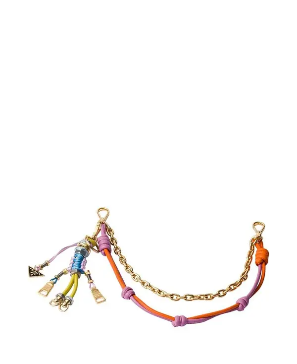 Prada Pop Strings Keychain Charm - Yellow