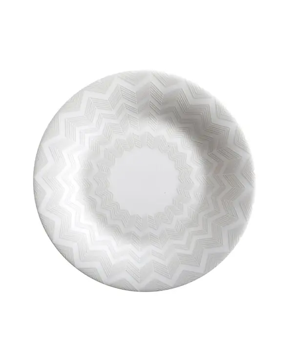 Missoni Zig Zag Bread And Butter Plates, Set Of 6 - White