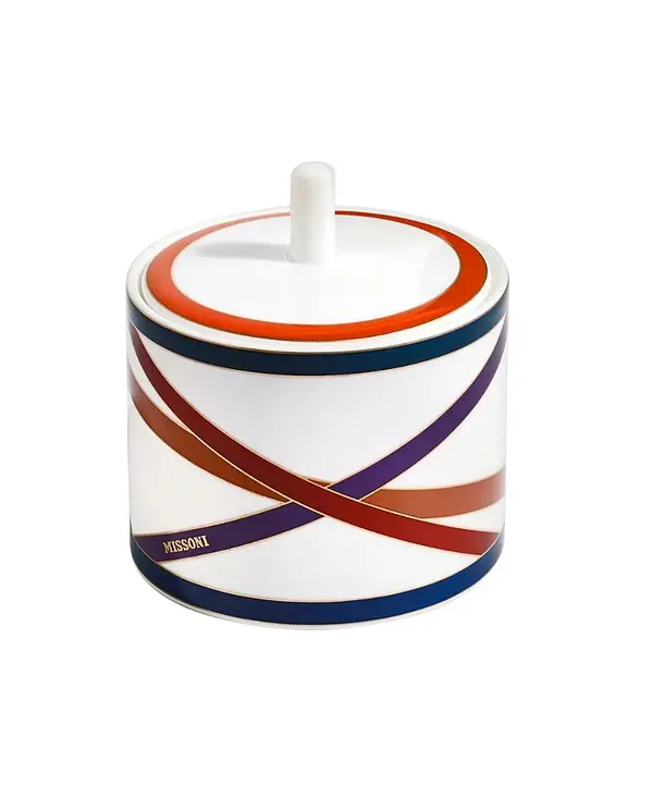 Missoni Nastri Sugar Pot - Multicolor