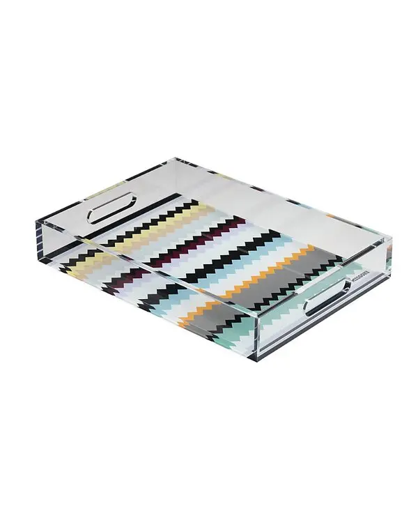 Missoni Curt Vassoiio Medium Tray - Clear
