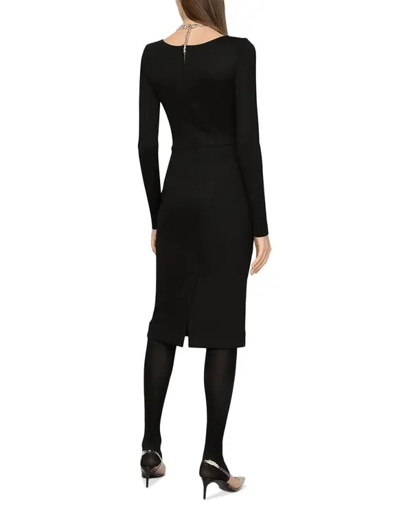 Dolce & Gabbana Milano Rib Midi Dress