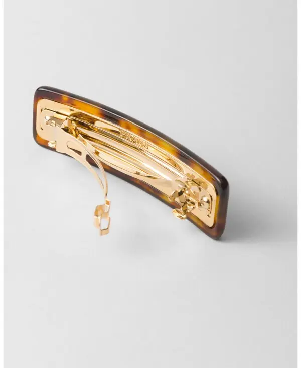 Prada Plexiglas Hair Clip