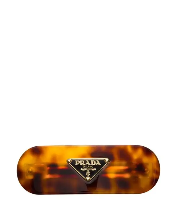 Prada Plexiglas Hair Clip - Neutral