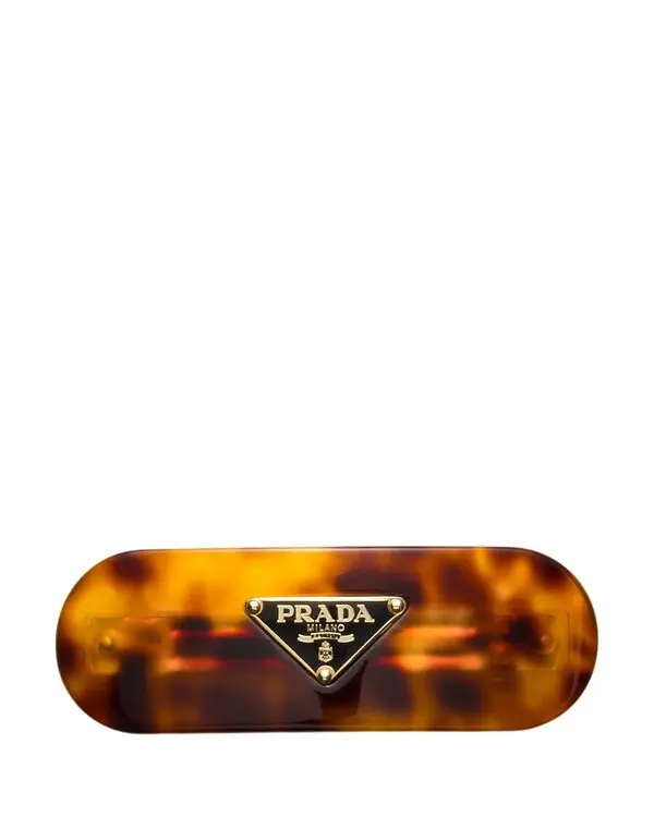 Prada Plexiglas Hair Clip - Neutral