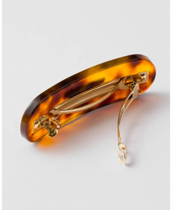 Prada Plexiglas Hair Clip