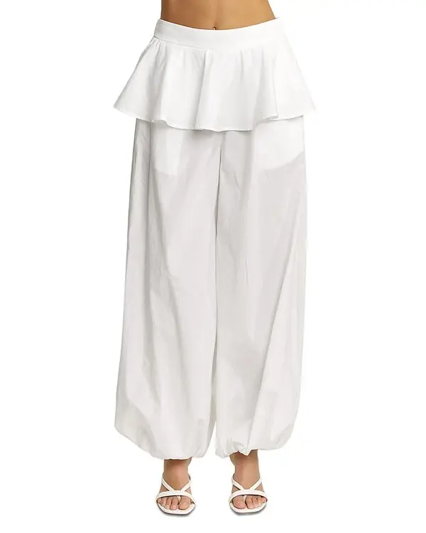 ELEVATOR DISCO Peplum Pants
